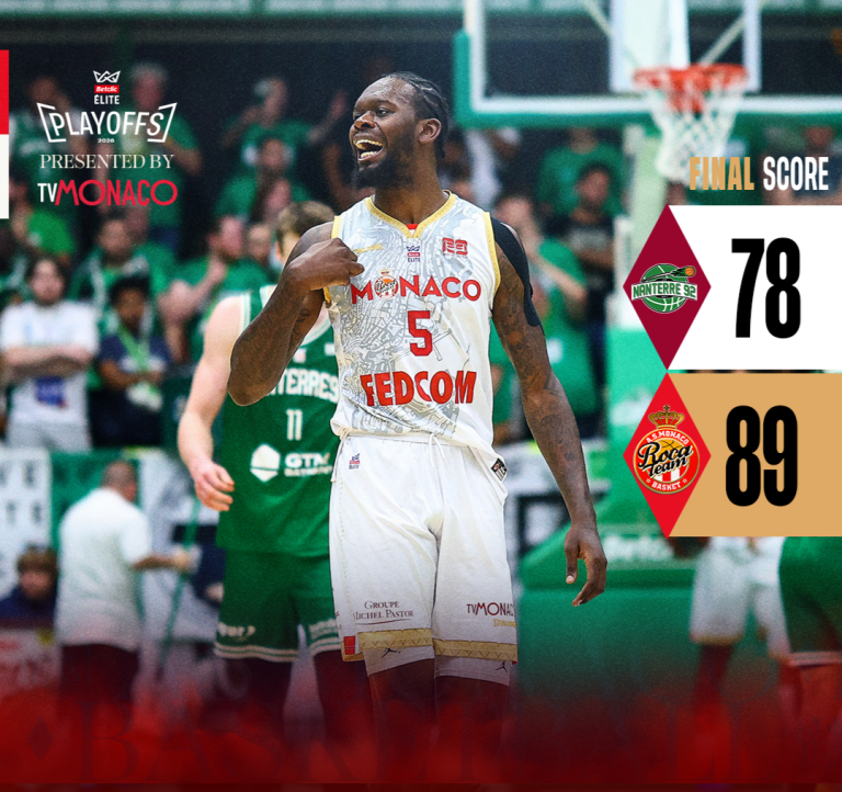 Betclic Élite : L'AS Monaco Basket qualifiée en finale